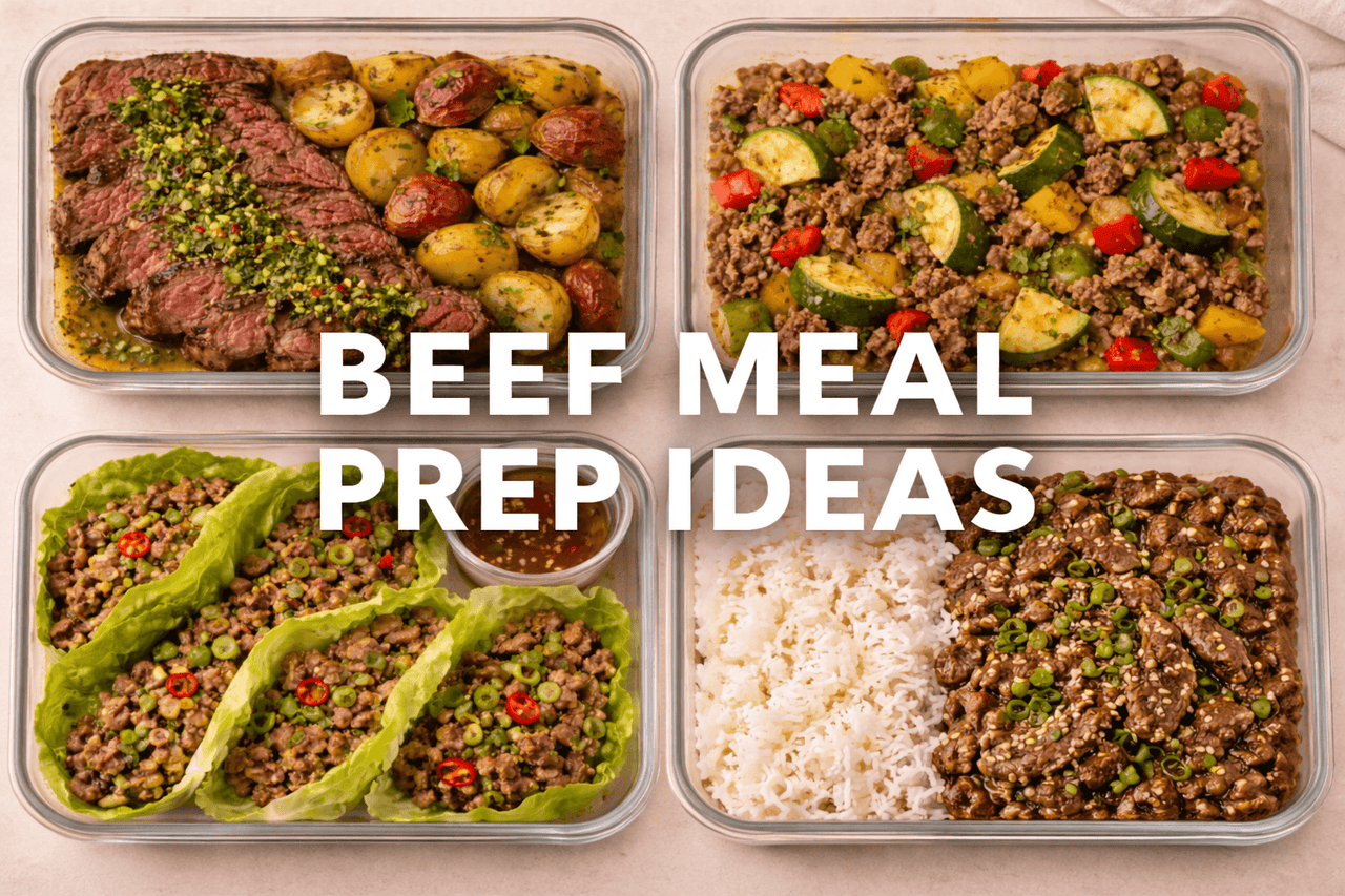 Easy and Healthy Beef Meal Prep Ideas – Hummus Fit