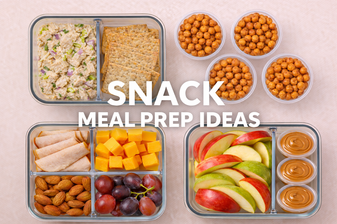 Easy and Healthy Snack Meal Prep Ideas – Hummus Fit