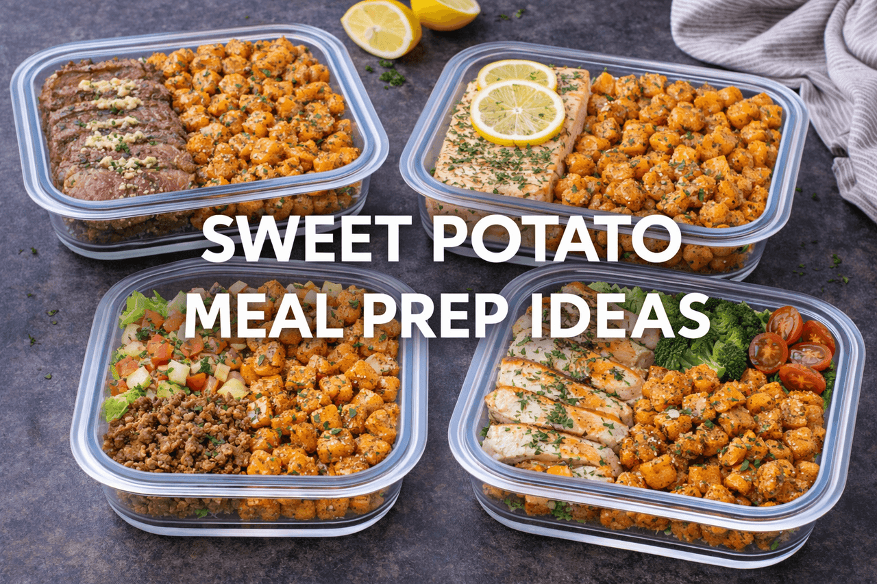 Easy and Healthy Sweet Potato Meal Prep Ideas – Hummus Fit