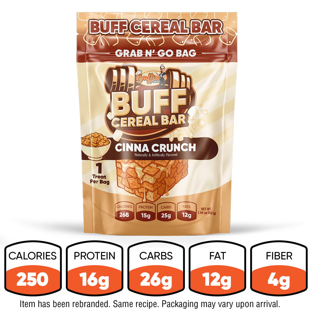 Buff Cereal Bars | High-Protein Snack Bars – Hummus Fit