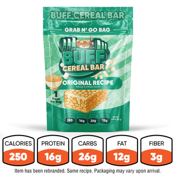 Buff Cereal Bars | High-Protein Snack Bars – Hummus Fit