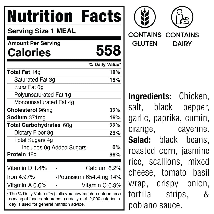 Hey Arnold Burrito Weekly Subscription - Hummus Fit