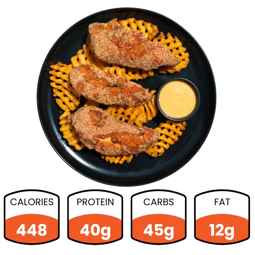 MickieStrips (Air Fried Chicken Breast Meal Prep) – Hummus Fit