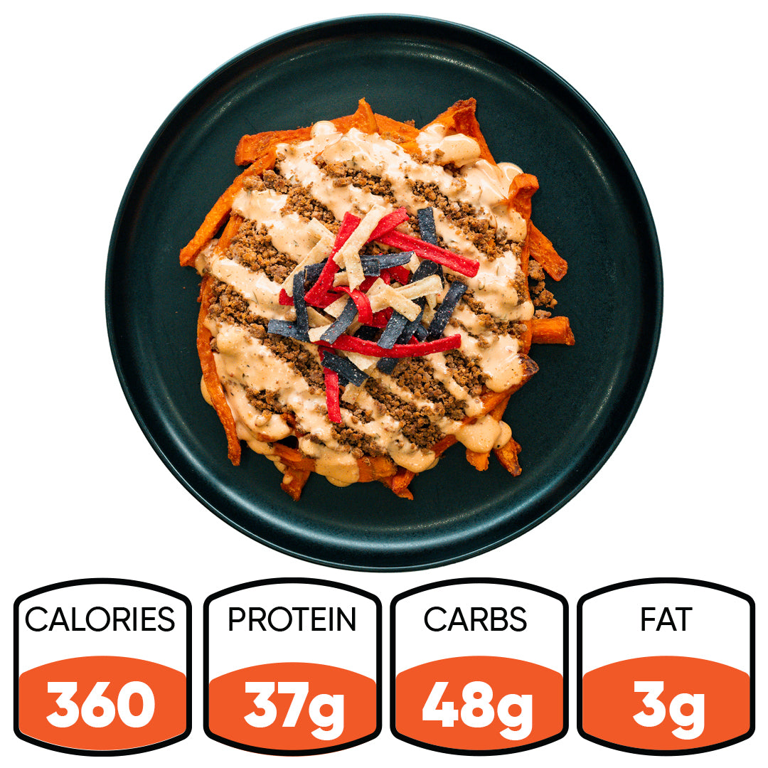 Tazón promedio de Nacho – Hummus Fit