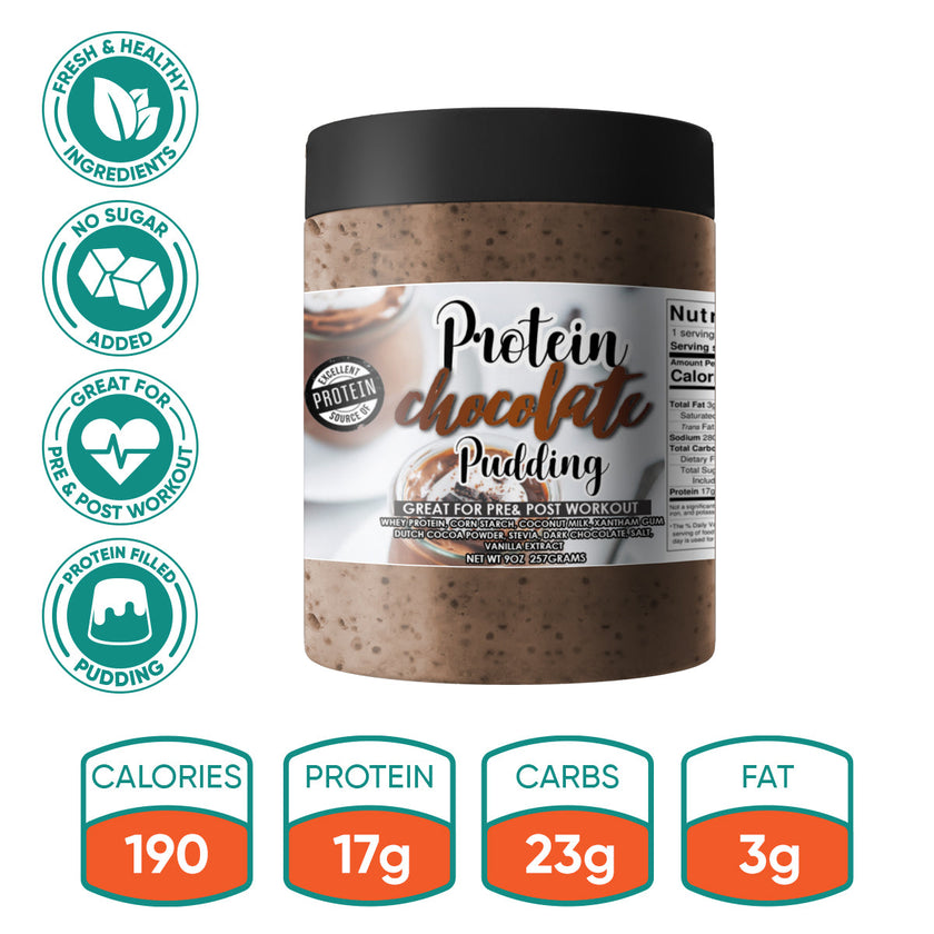 Protein Chocolate Pudding. – Hummus Fit